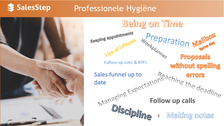 Waarom is professionele hygiëne belangrijk in sales? : SalesStep